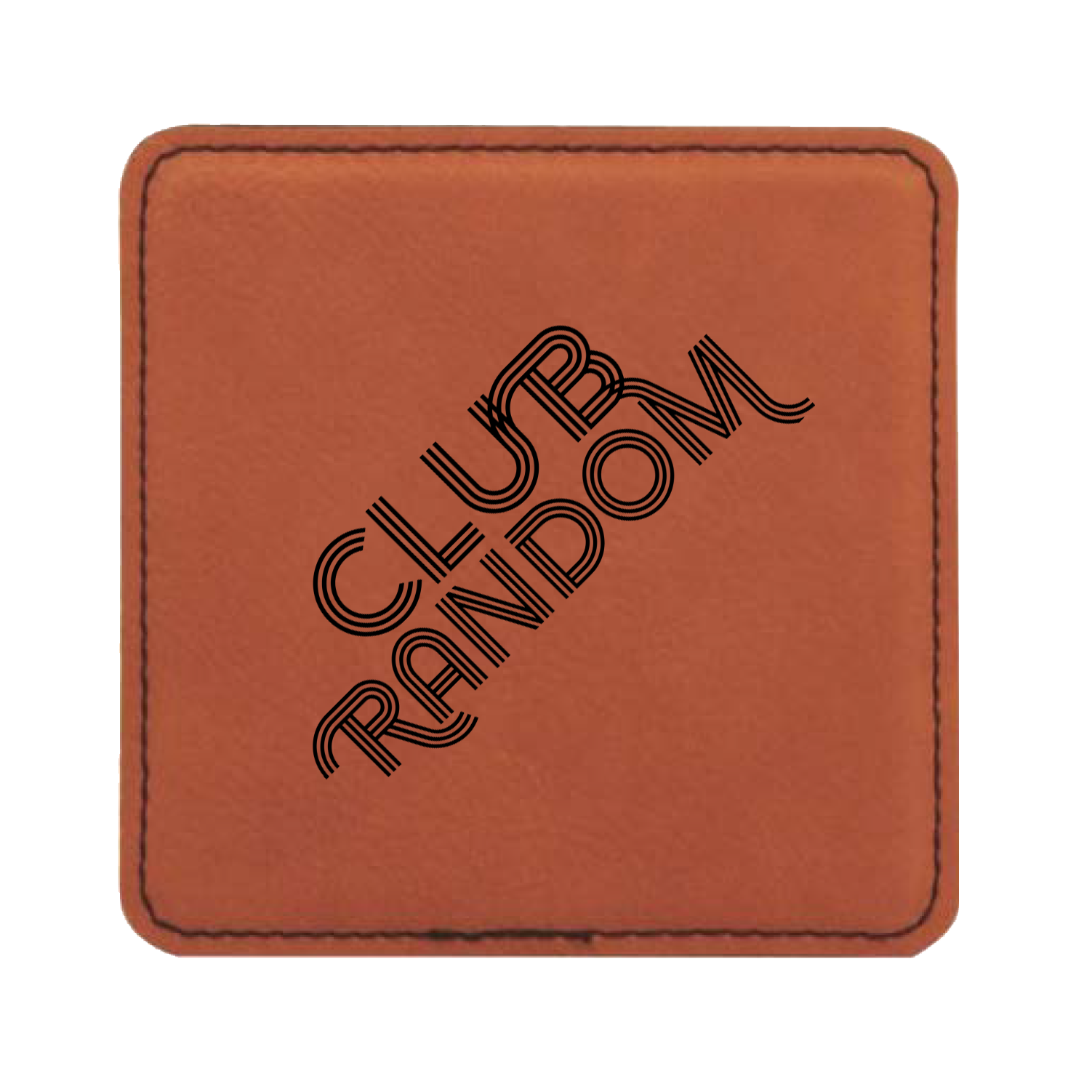 Logo Coaster – CLUB RANDOM