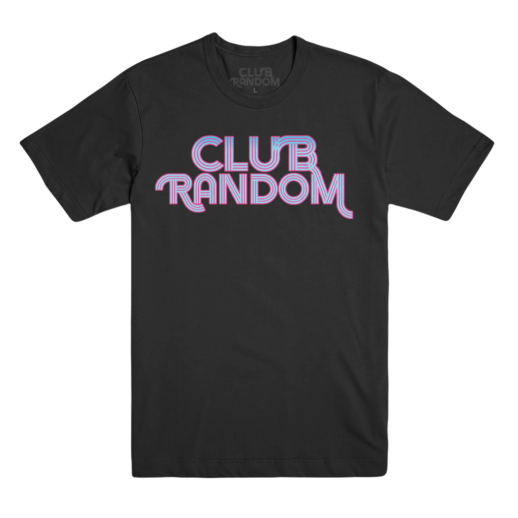 Logo T-Shirt - Black – CLUB RANDOM